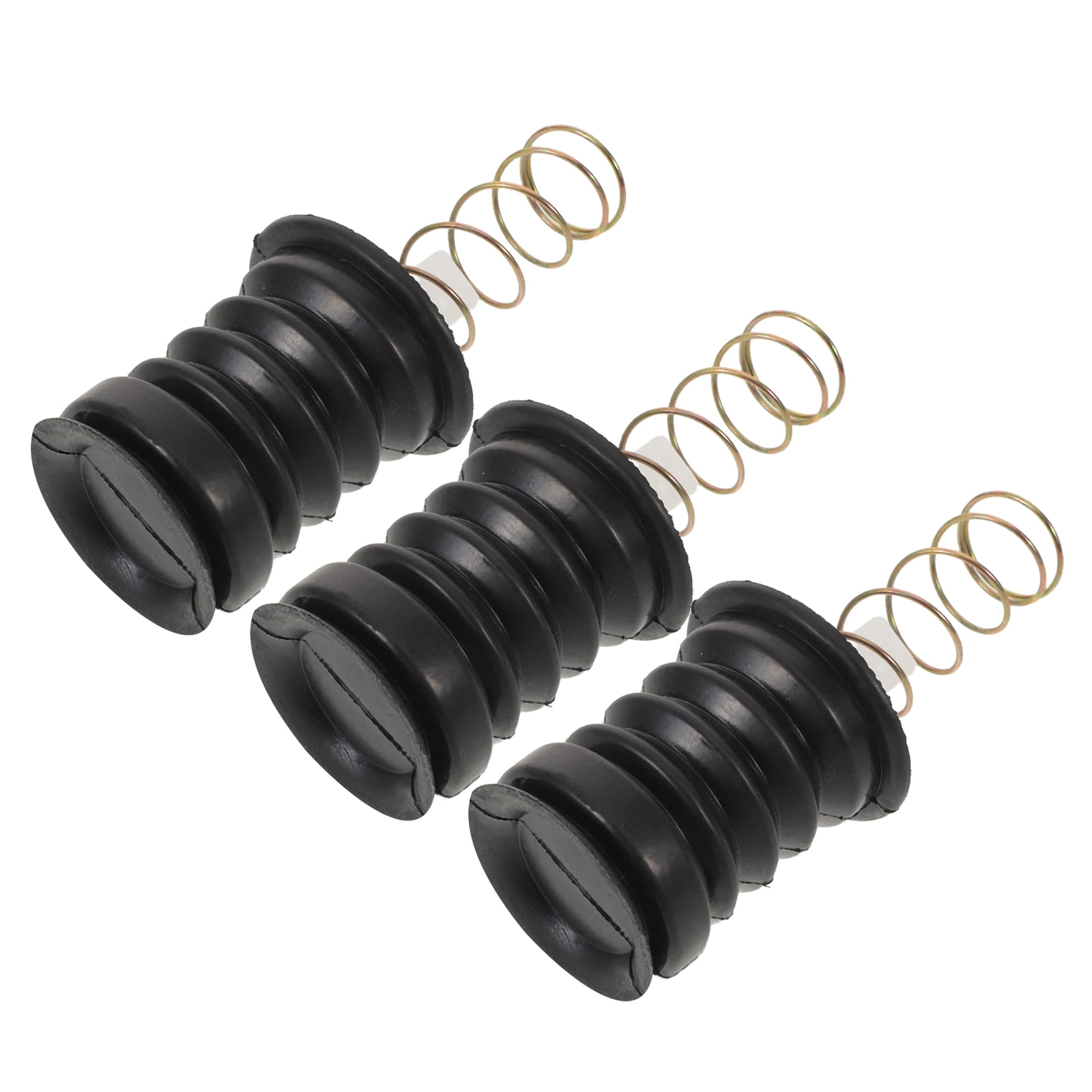 Luxshiny 3Sets Washing Machine Drain Hose Seal Rubber Spring Loaded ...