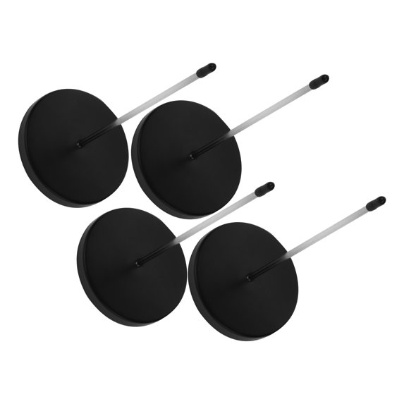 Luxshiny 4Pcs Black Metal Receipt Holder Spike for Office Restaurant ...