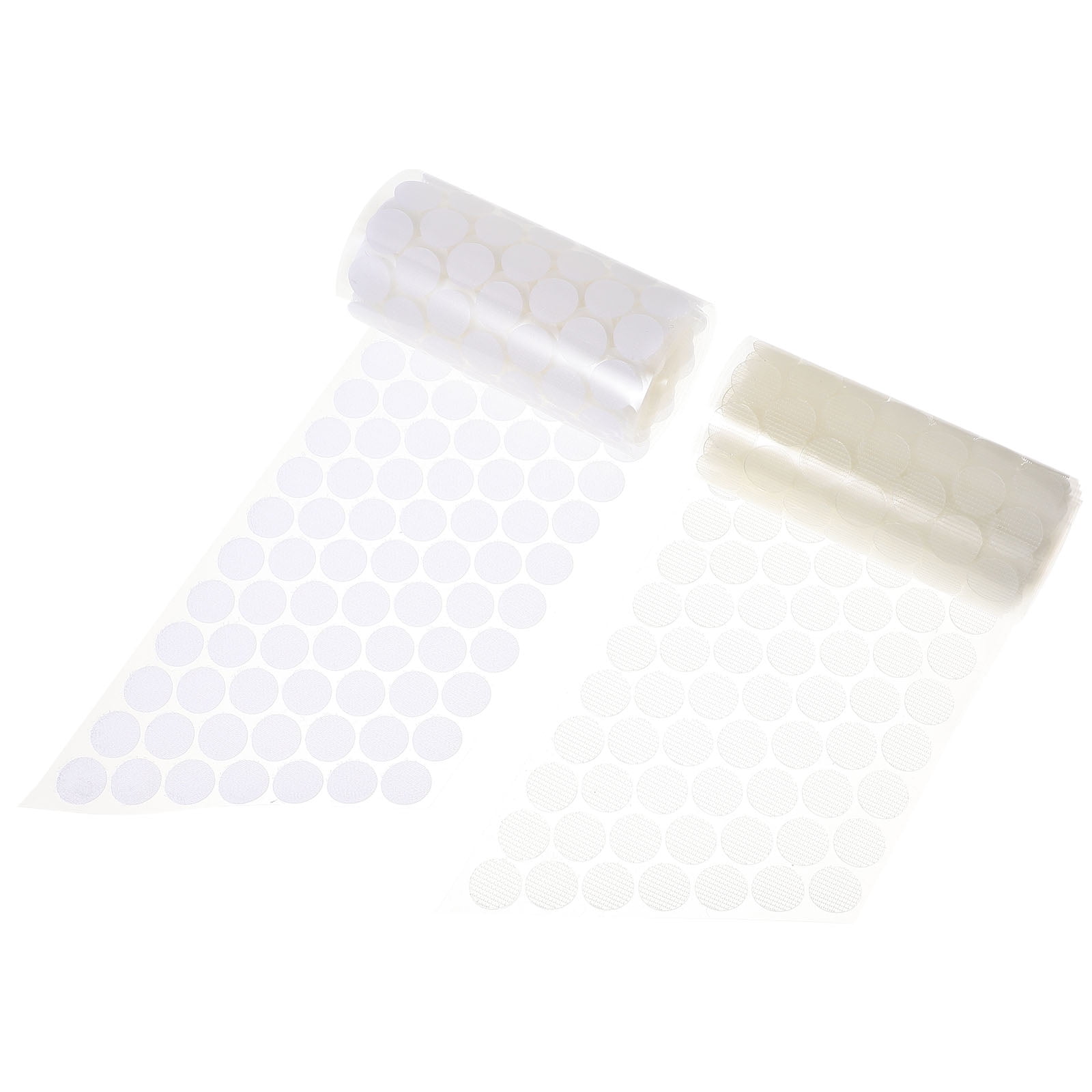Luxshiny 500 Pairs White Round Dot Stickers with Strong Adhesive Putty ...