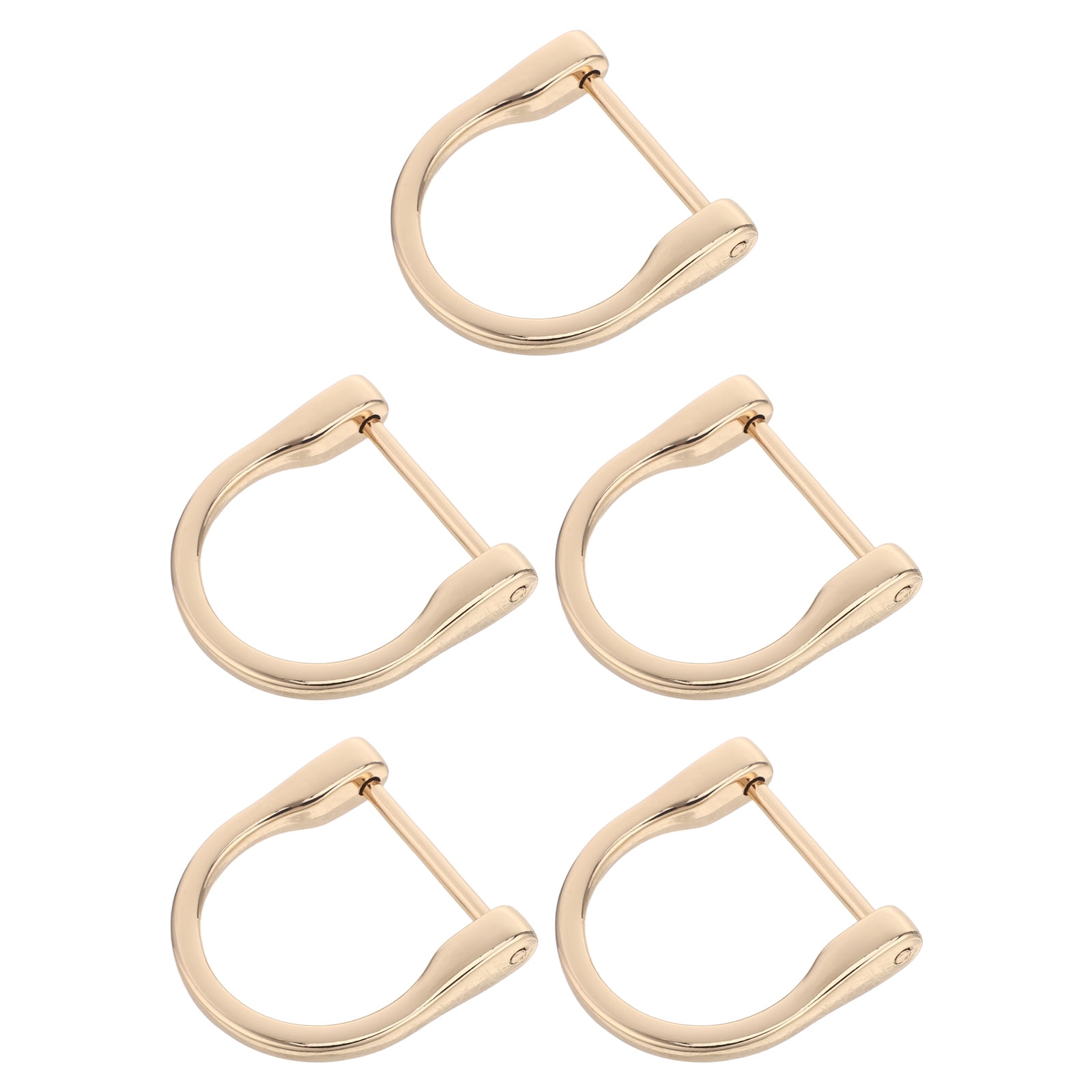 Luxshiny 5Pcs Golden Slide Buckles Metal Hardware for Purse and Strap ...