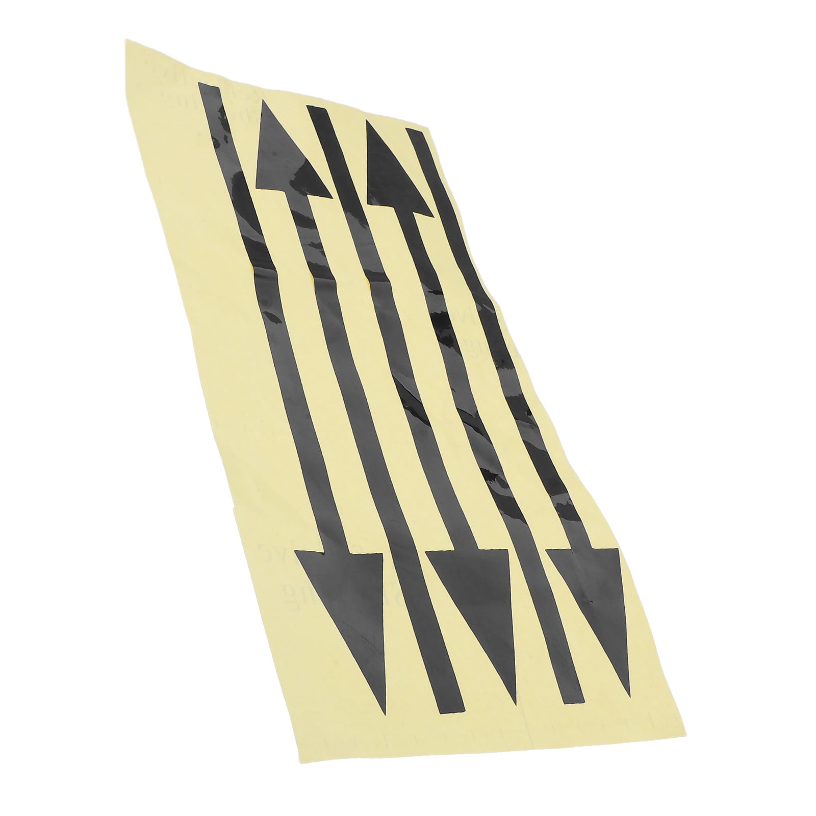 Luxshiny 5Pcs Waterproof Reflective Arrow Decals Self Adhesive Black ...