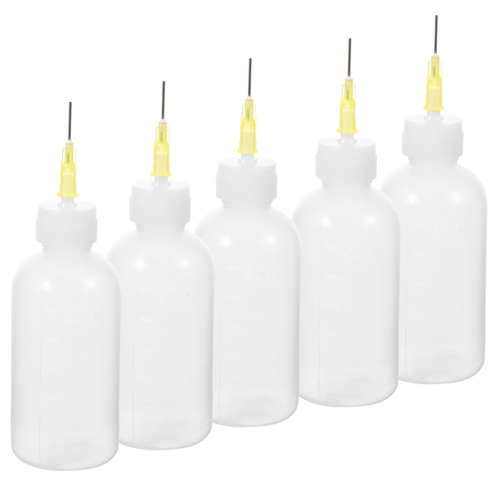Luxshiny 5Pcs White Needle Bottle Applicators for Pottery Glaze ...