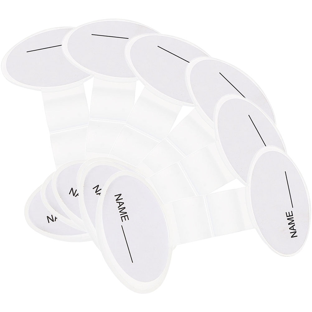 Luxshiny 6Pcs Medical Name Tag Plastic White for Stethoscope ...