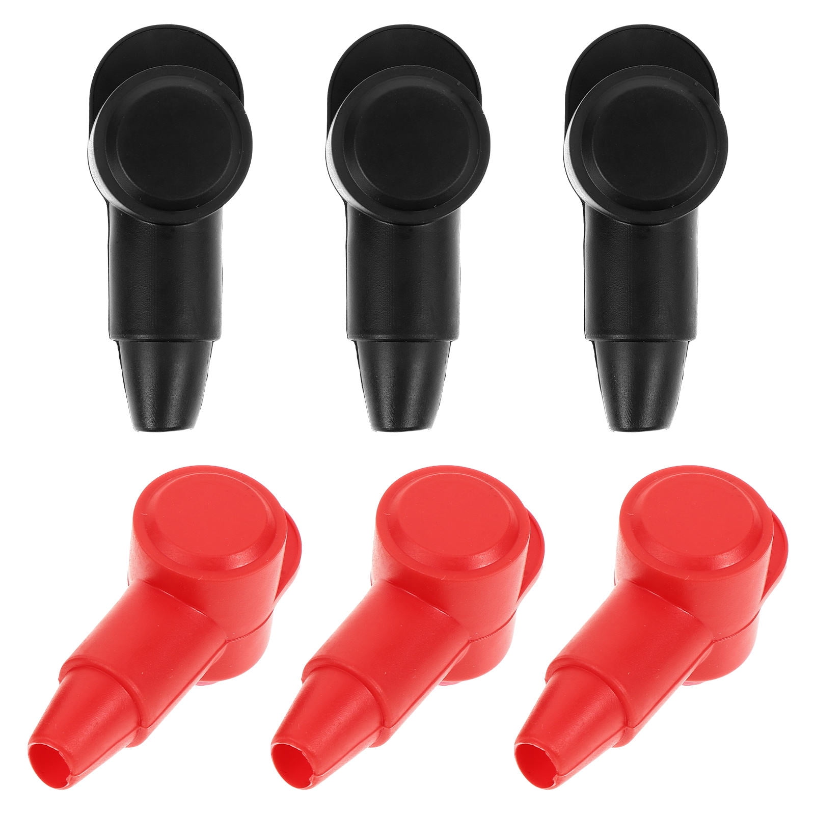 Luxshiny 6Pcs Terminal Insulation Cover in PVC for Automotive Battery ...