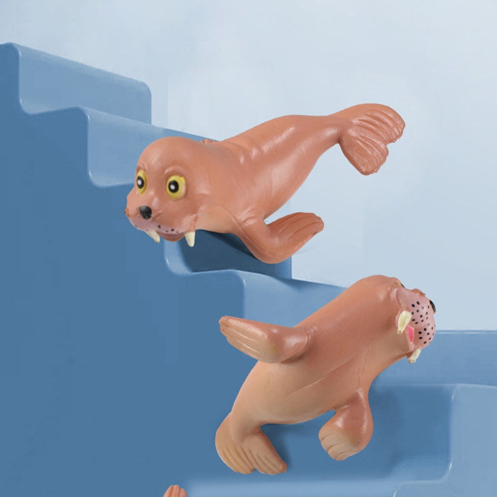Luxshiny 6-Piece Set of Realistic Marine Animal Figurines, Assorted ...
