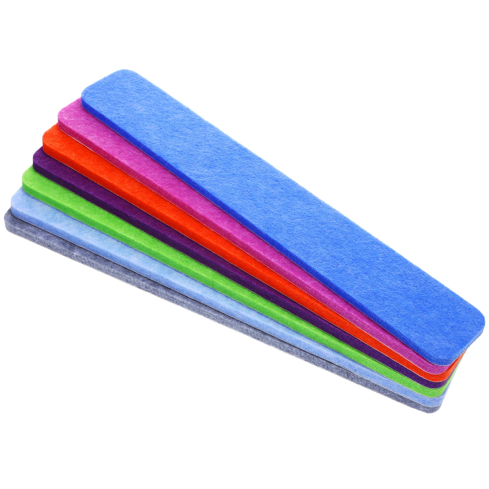 Luxshiny 7Pcs Felt Board Strips Assorted Color Pin Boards for School ...