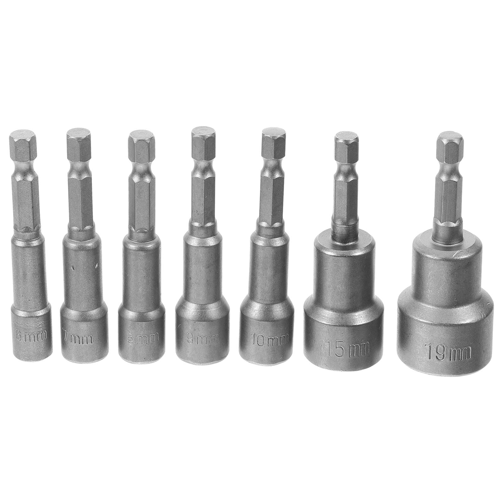 Luxshiny 7Pcs Nut Driver for Bolts and Screws with Hexagonal Shape in ...