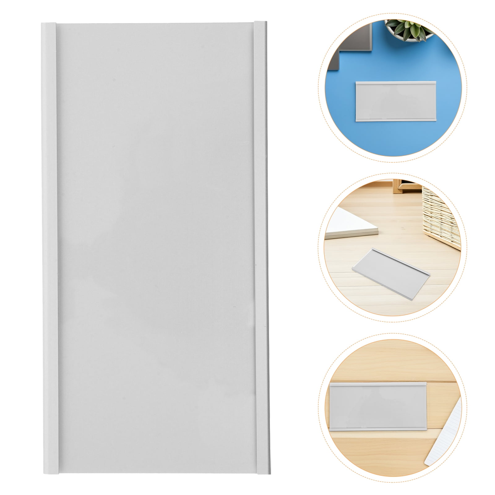Luxshiny Aluminum Name Plate Holder for Office Doors and Walls with ...