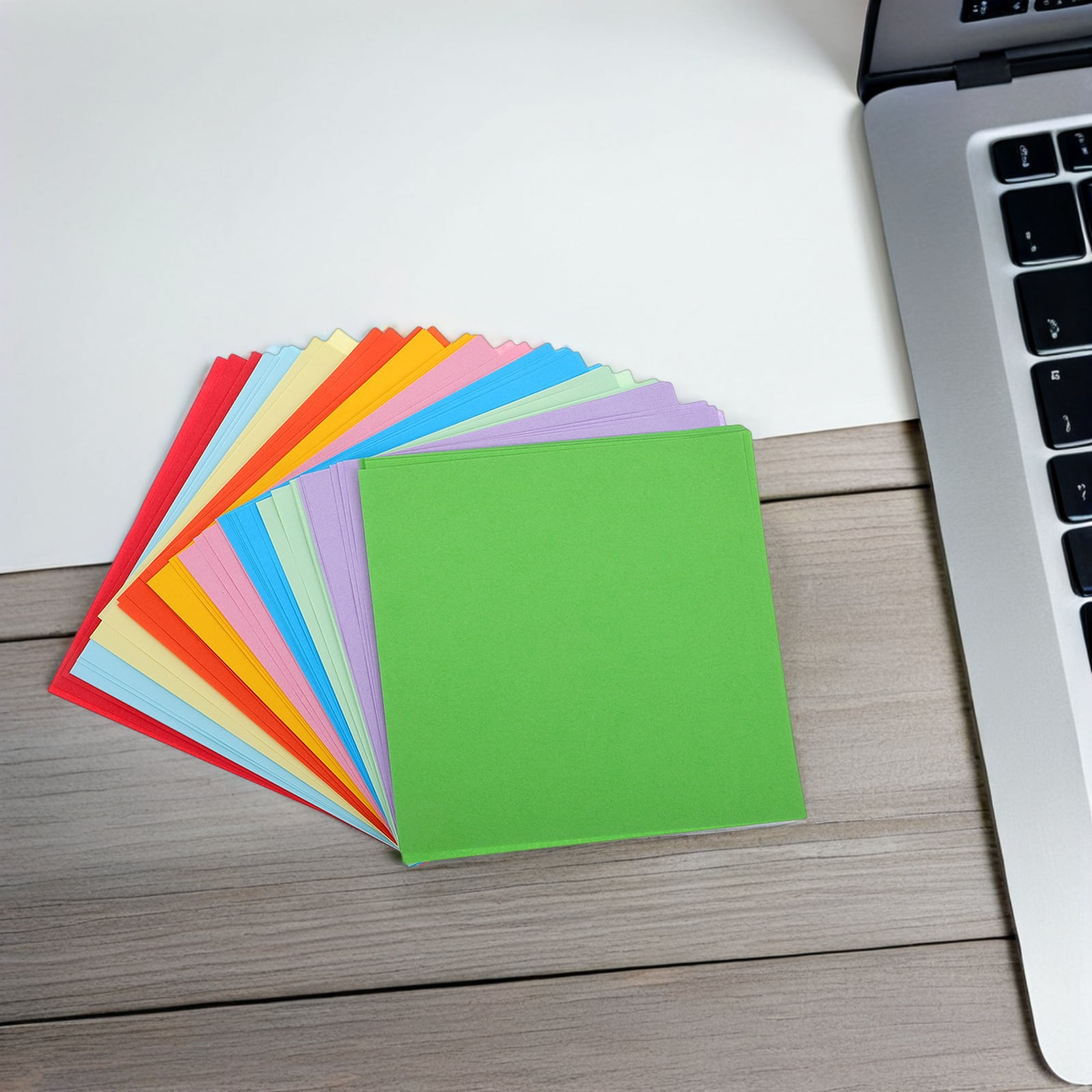 Luxshiny Assorted Colored Craft Paper for Origami Easy Fold Square ...