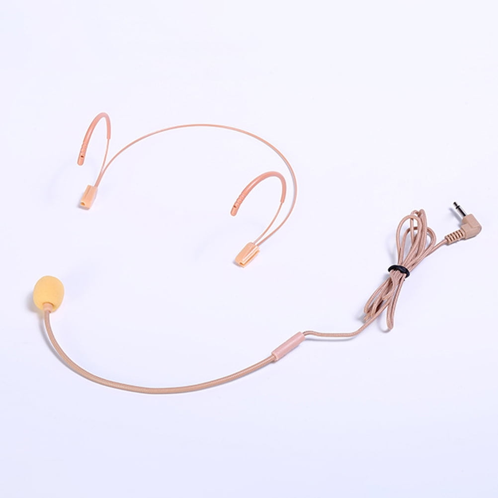 Luxshiny Wired Microphone Headset for Tour Guides, Flexible Design ...