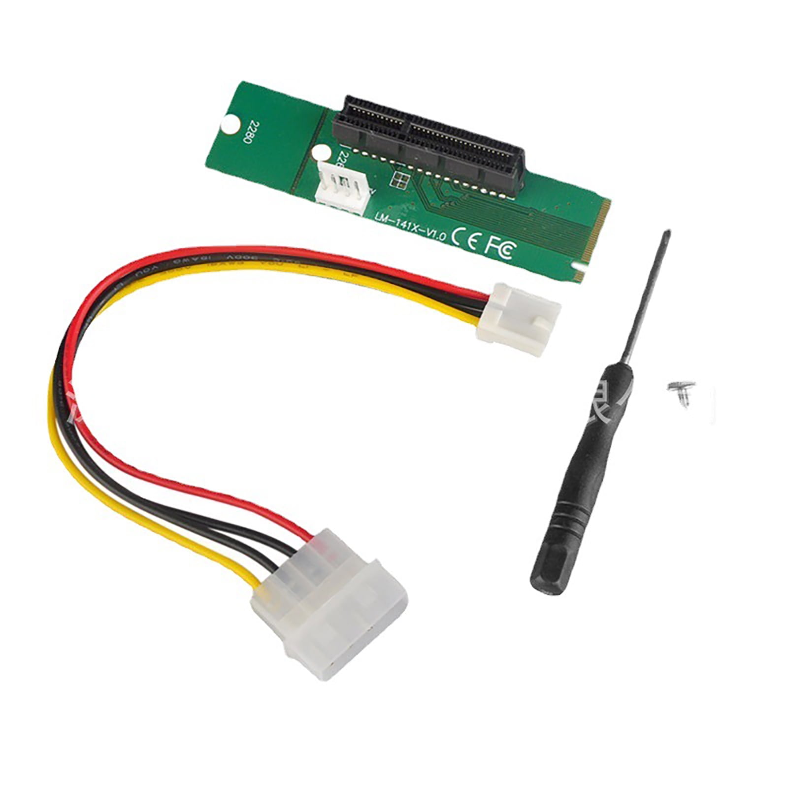 Luxshiny Blue Pcie Adapter for SSD to Pci-E X4 Converter Card with ...