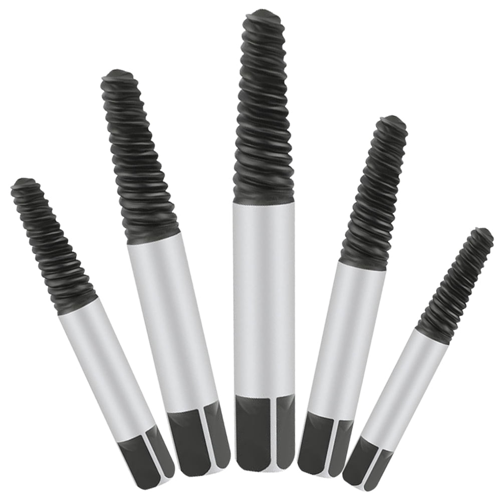 Luxshiny Broken Screw Extractor Set 5Pcs Heavy Duty Bolt Extractor for ...