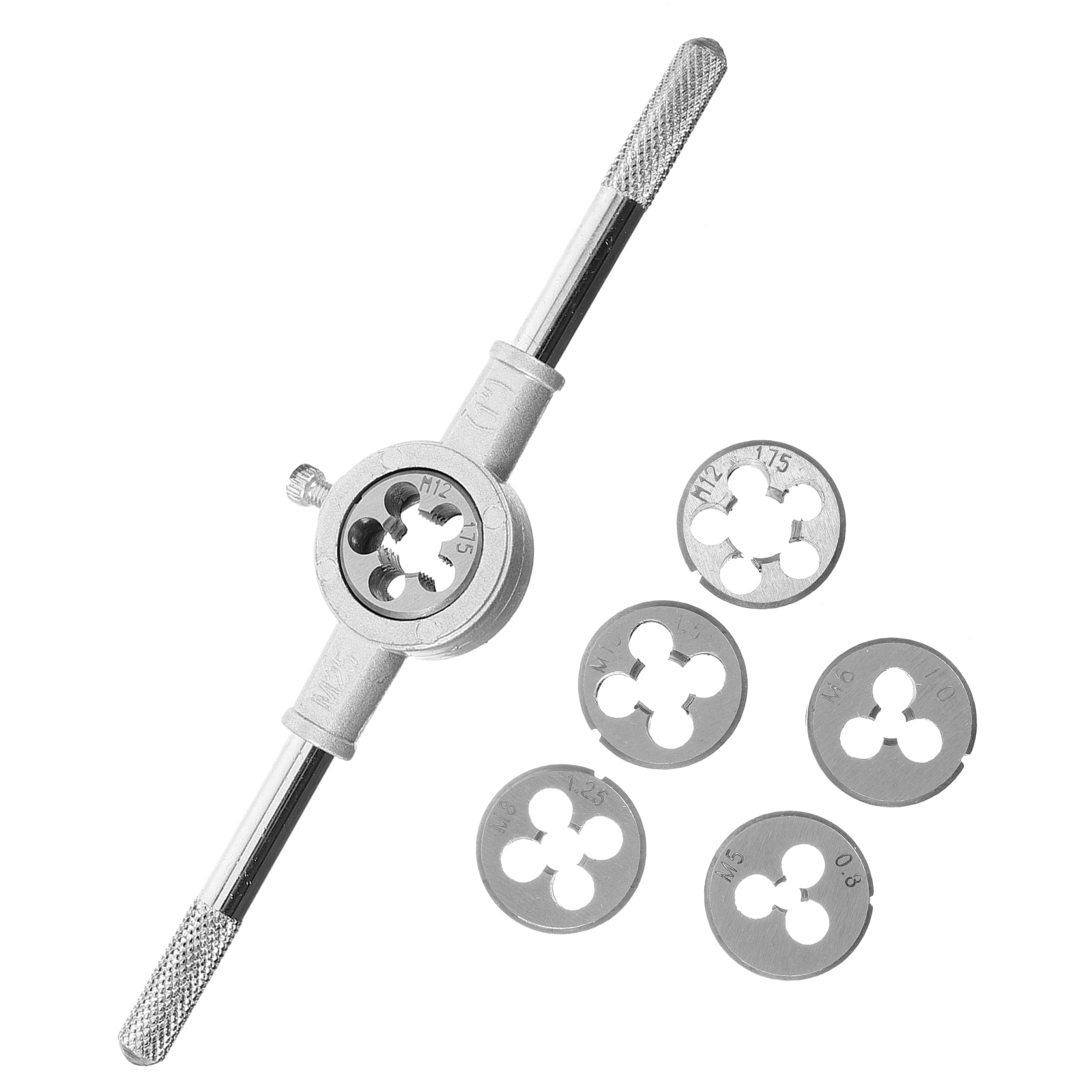 Luxshiny Compact Handle Tap and Die Set 1Set for Threading Taps ...