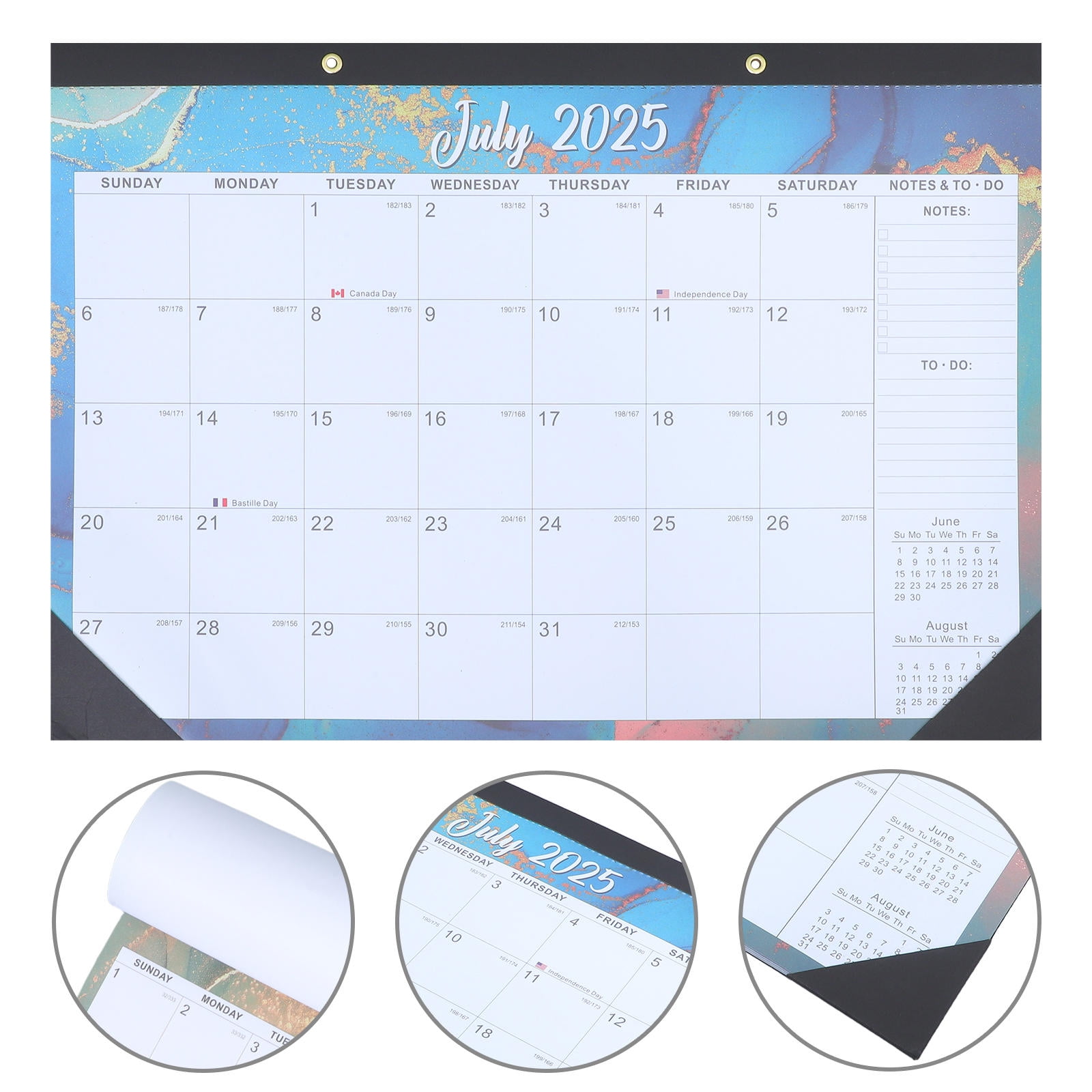 Luxshiny Large Monthly Planner Calendar for Daily Use, School and Home ...