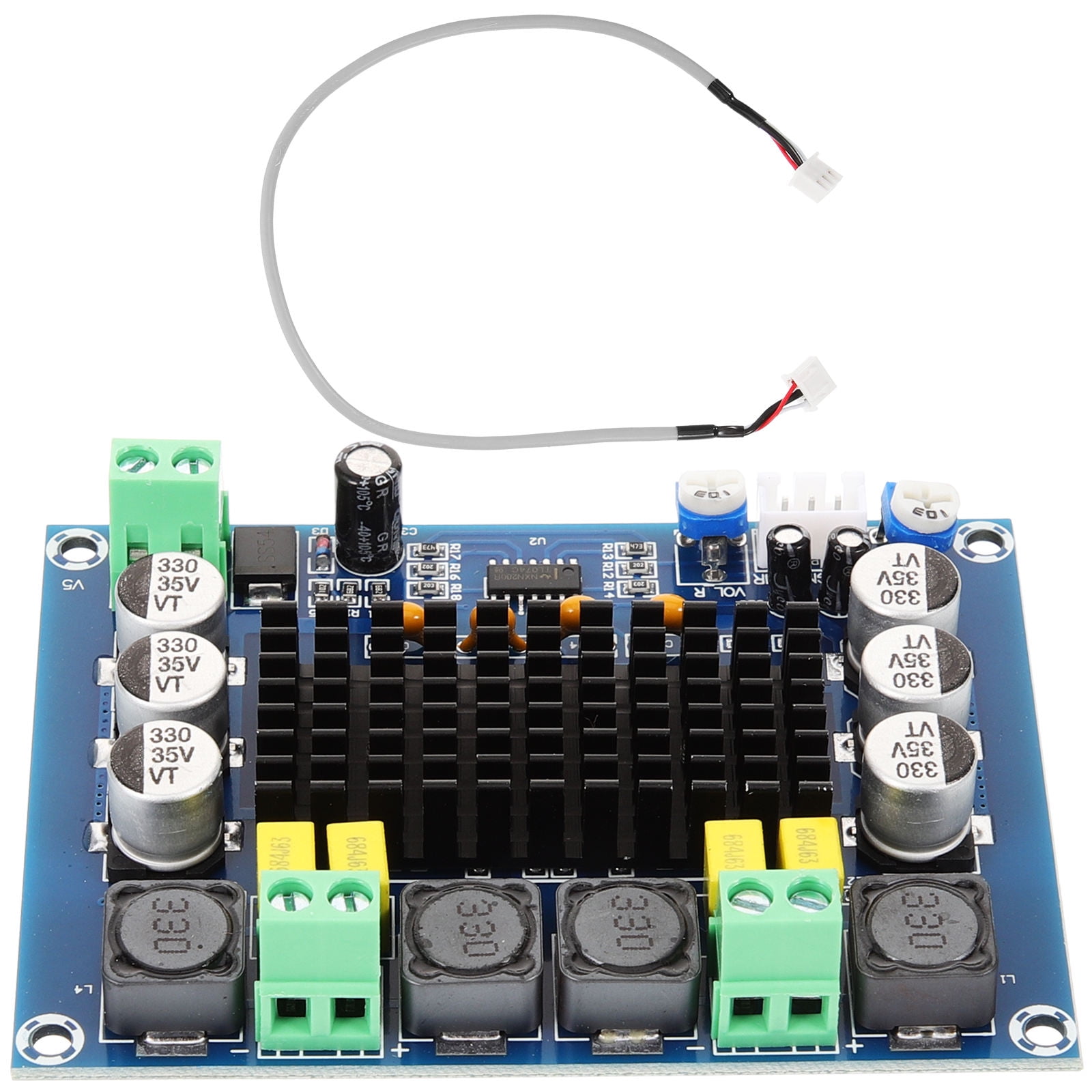 Luxshiny Digital Subwoofer Power Amplifier Board Class Audio Amplifier ...