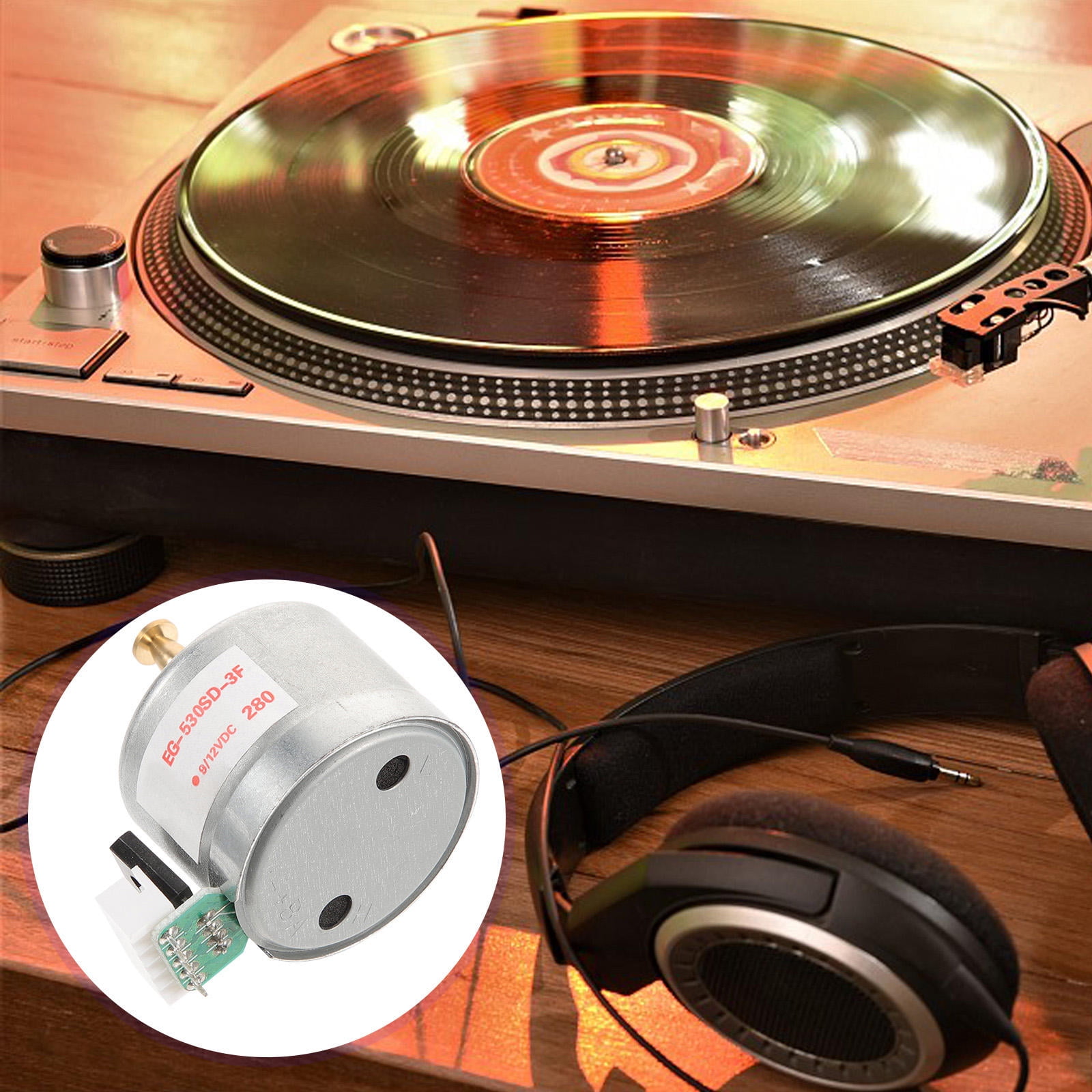 Luxshiny Record Player Motor Replacement Sleek Design 1Pack - Walmart.com