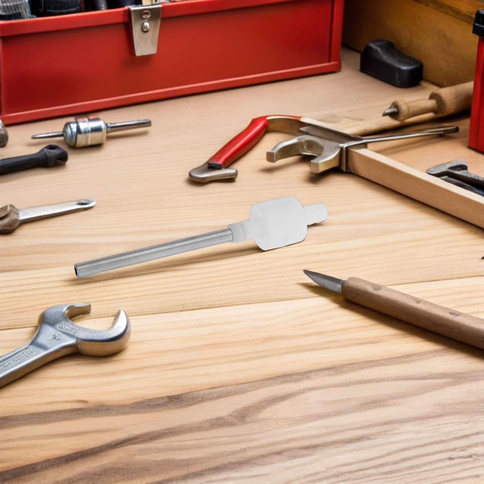 Luxshiny Filler Discharge Spout Check Valve White Plastic One Way Valve ...