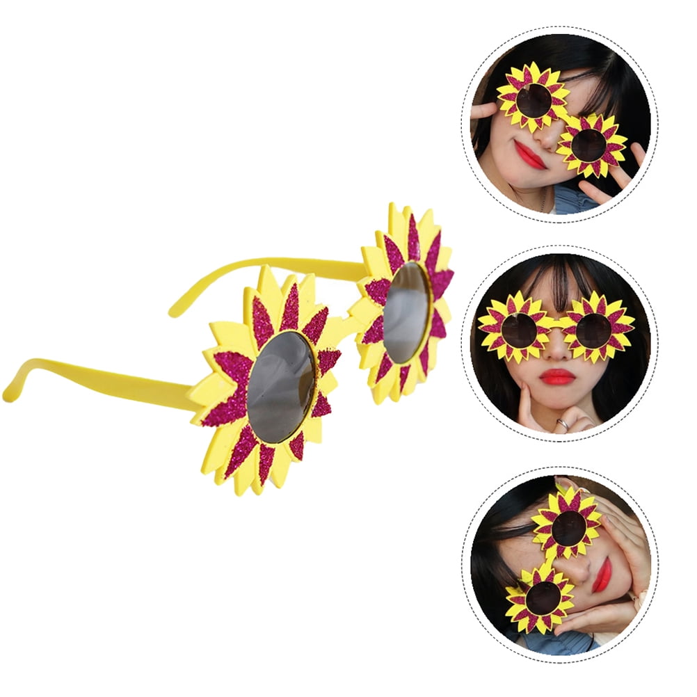 Luxshiny Glasses for Party with Round Shape and Assorted Color 2Pcs ...