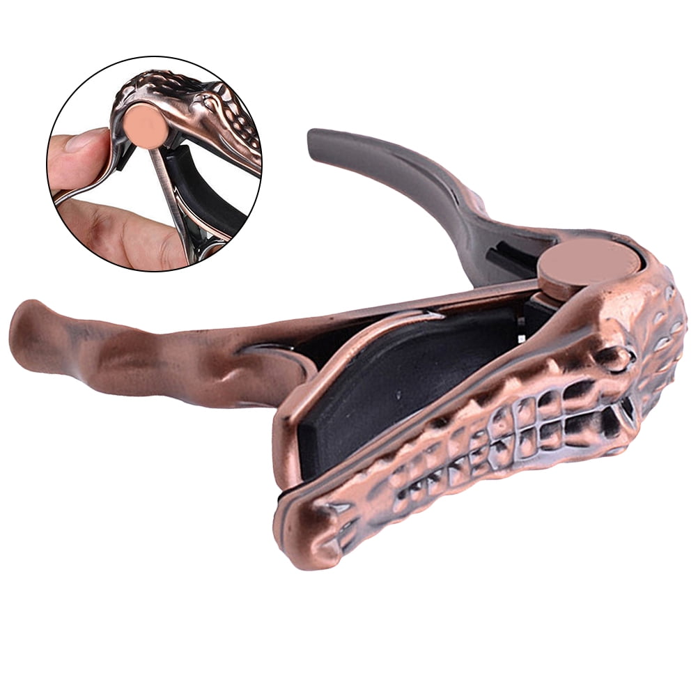 Luxshiny Guitar Capo for Acoustic Guitar Spring 1Set Music Practice ...