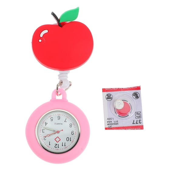 Luxshiny Nursing Fob Watch 1Pcs Silicone Pocket Watch Luminous Adorable ...