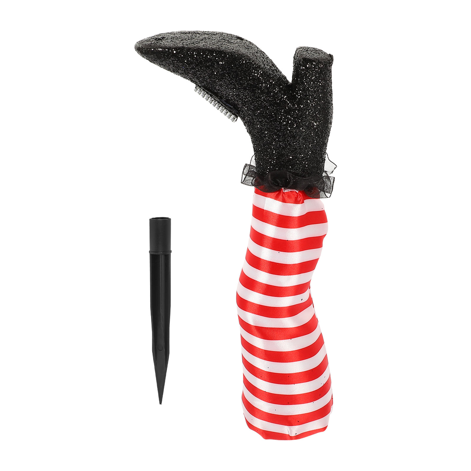 Luxshiny Red Plastic Leg Decor Props for Garden Party Decoration, 1 Set ...