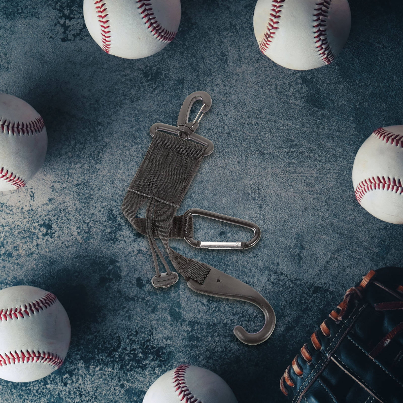 Luxshiny Reusable Baseball and Softball Equipment Hanger with High ...