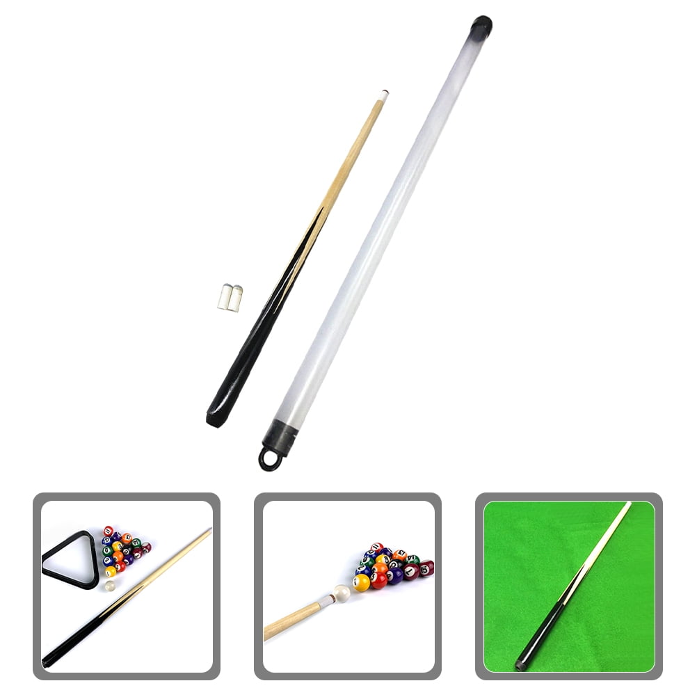 Luxshiny Short Pool Cues Mini Pool Stick for Kids Entertainment Indoor ...