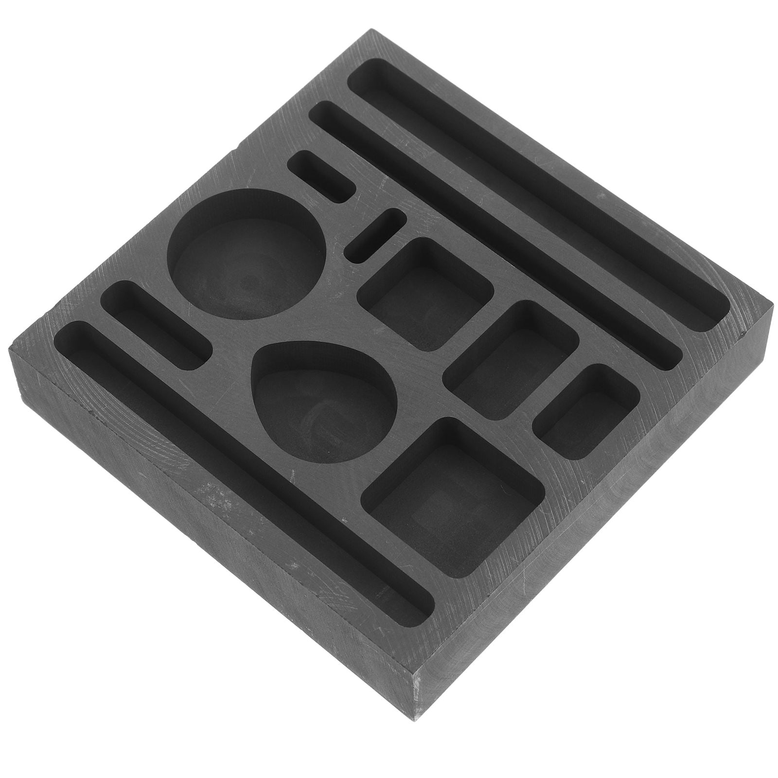 Luxshiny Graphite Ingot Mold Stone Black 1Pcs - Walmart.com