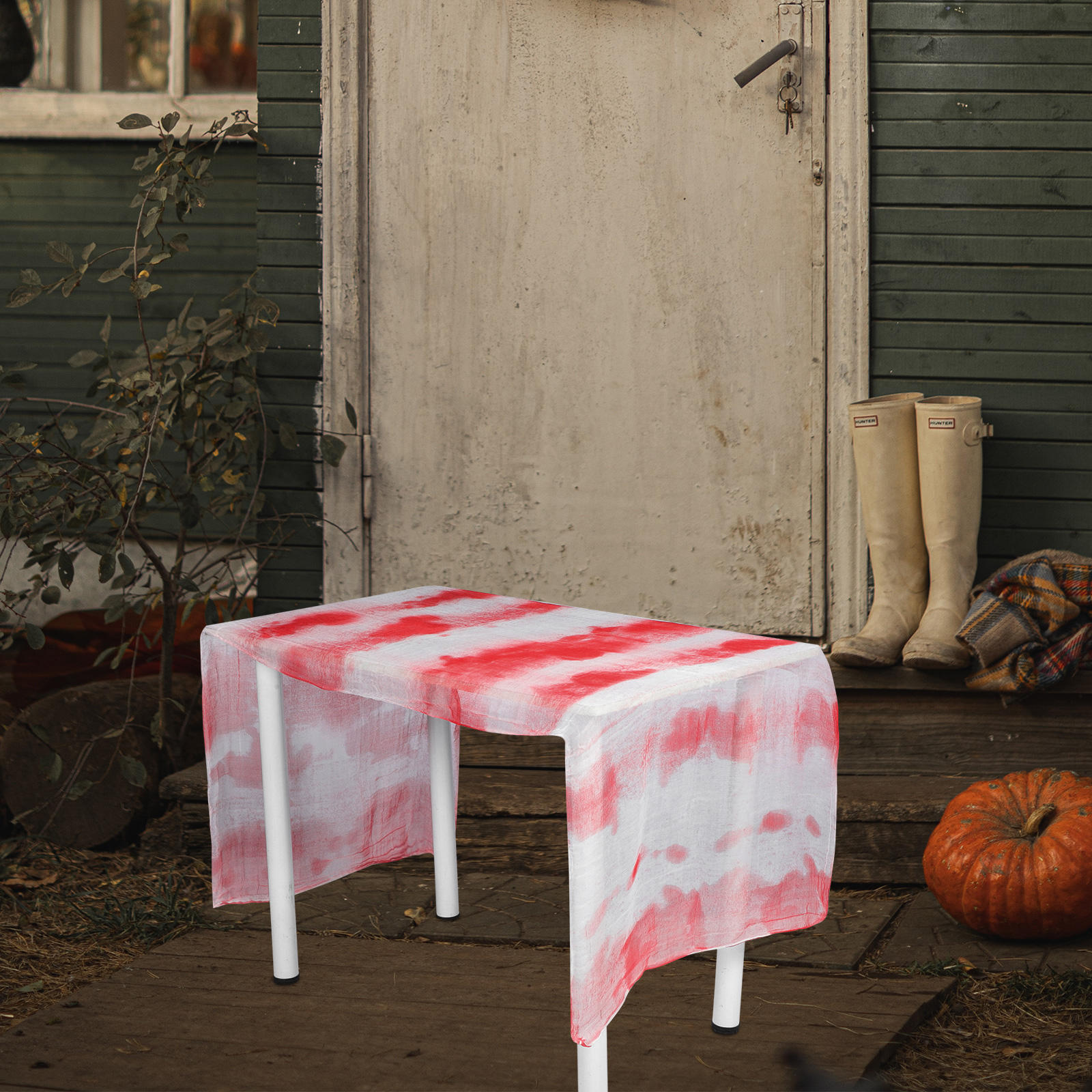 Luxshiny Spooky Gauze Decoration for Party, Indoor Table, Doorway, and ...