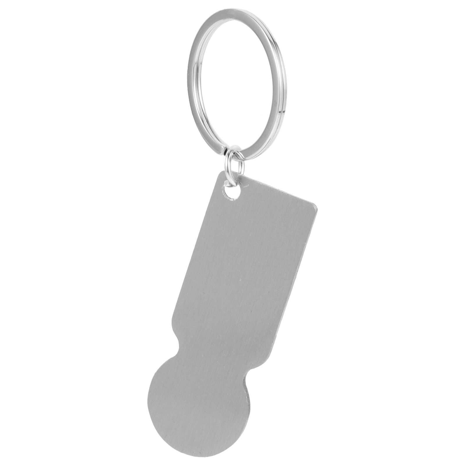 Luxshiny Stainless Steel Key Holder with Shopping Cart Token, Compact ...