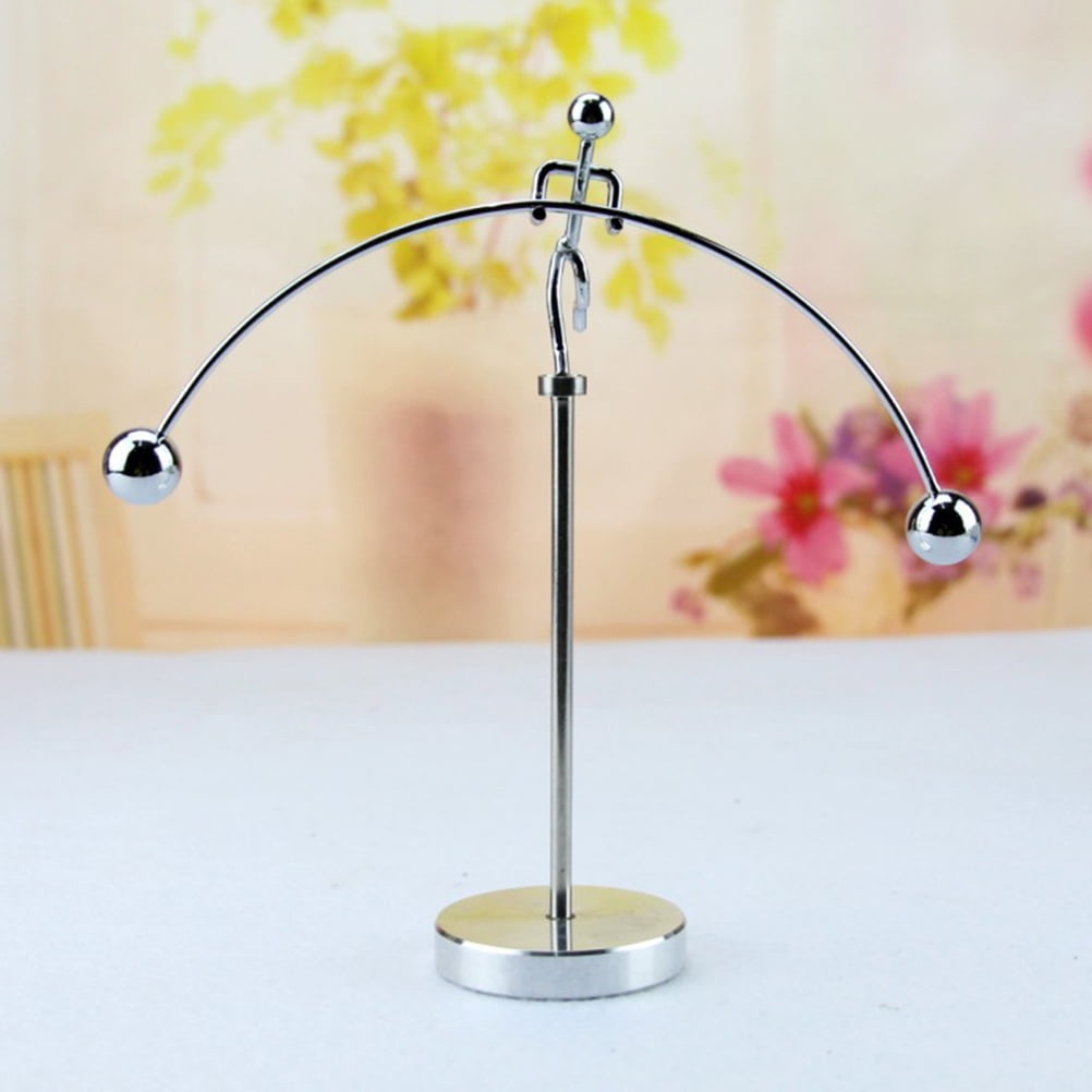 Luxshiny Steel Balancing Toy Dynamic Balancing Instrument for Kids and ...