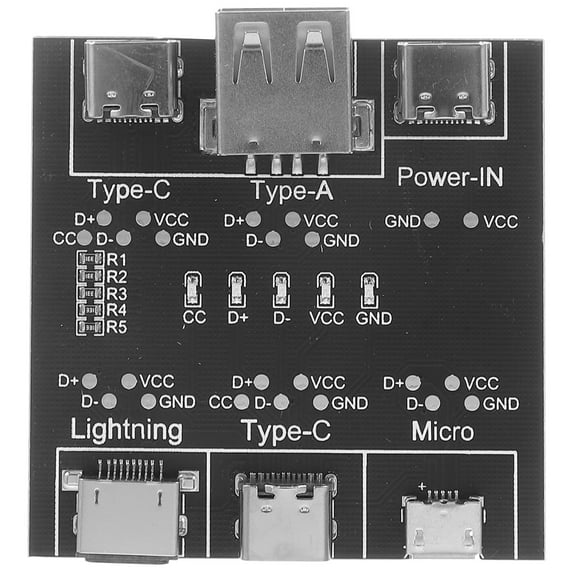 Luxshiny USB C Tester Data Cable Testing Tool for Accurate Circuit ...