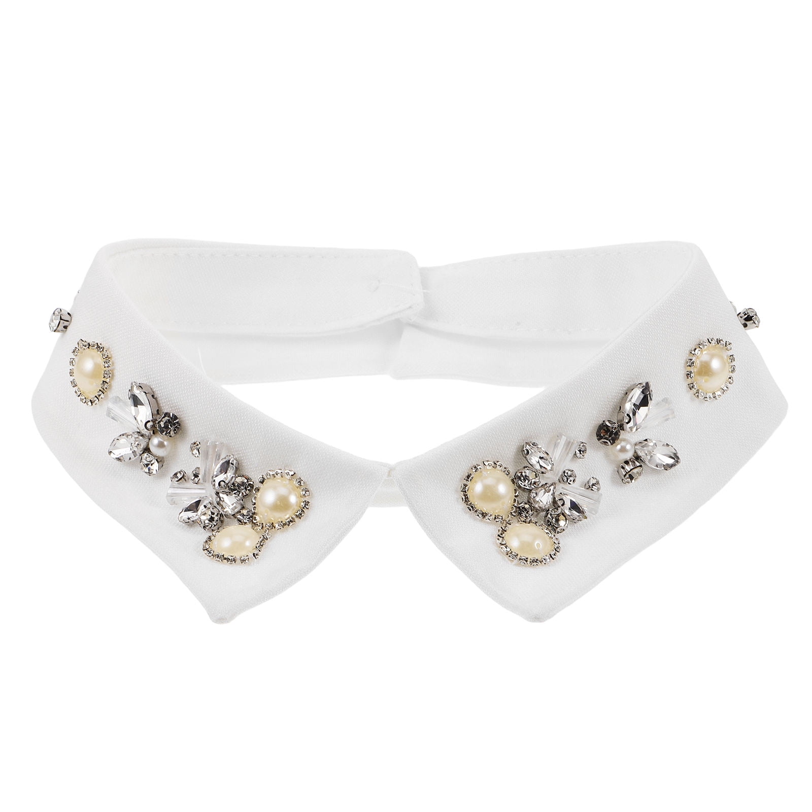 Luxshiny Soft Fabric White False Collar Detachable Layering Accessory ...