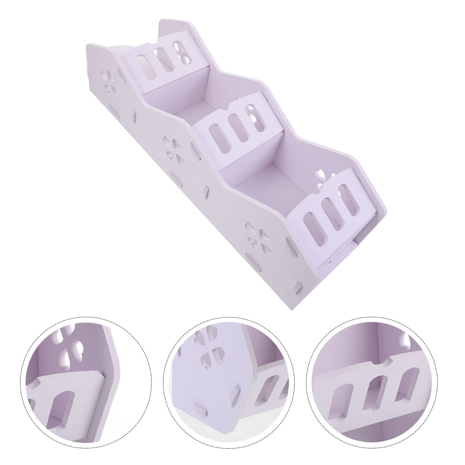 Luxshiny Wall Storage Rack Mobile Phone Shelf Plastic Modern Hanging ...