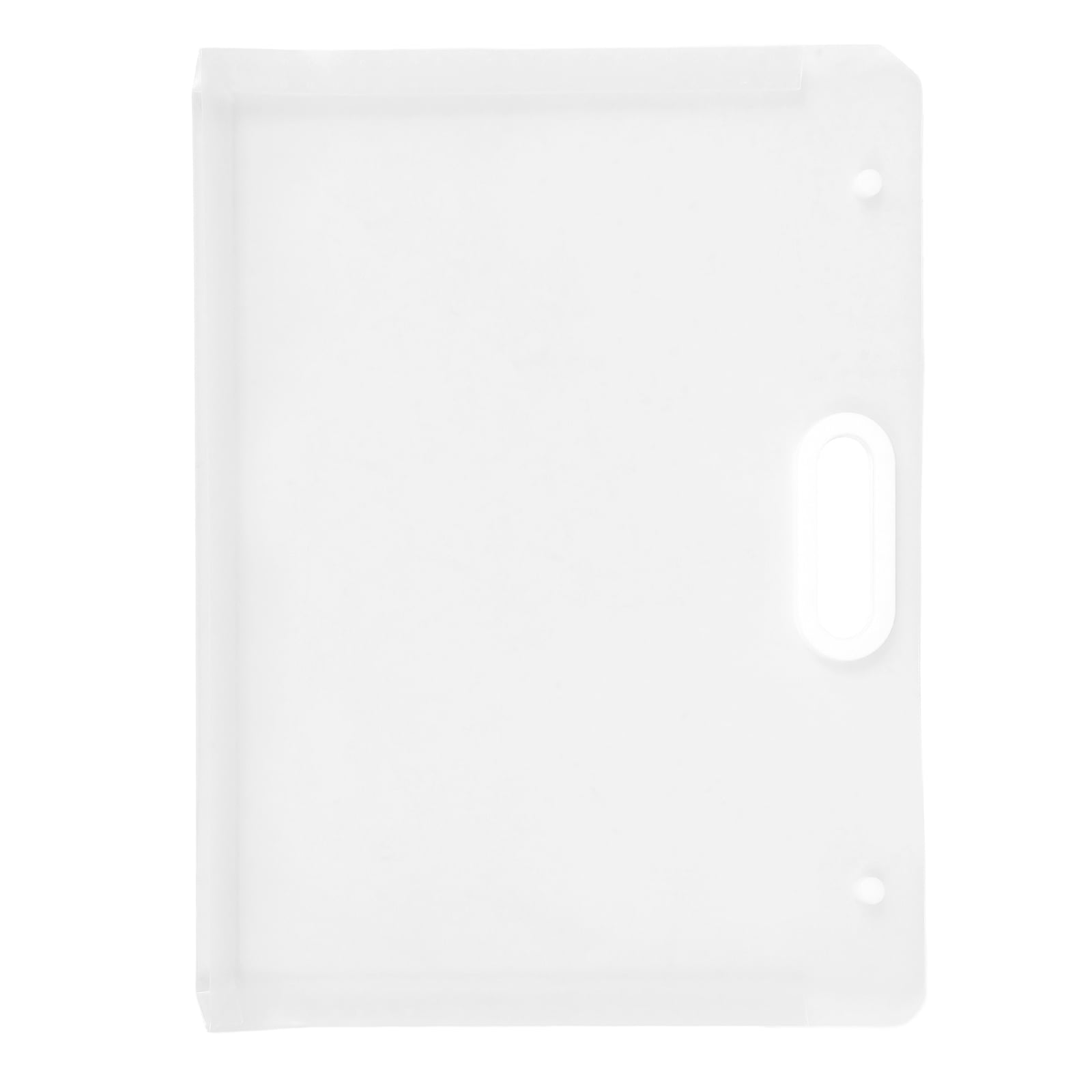 Luxshiny White PP File Documents Bag Document Organizer with Buckle for ...