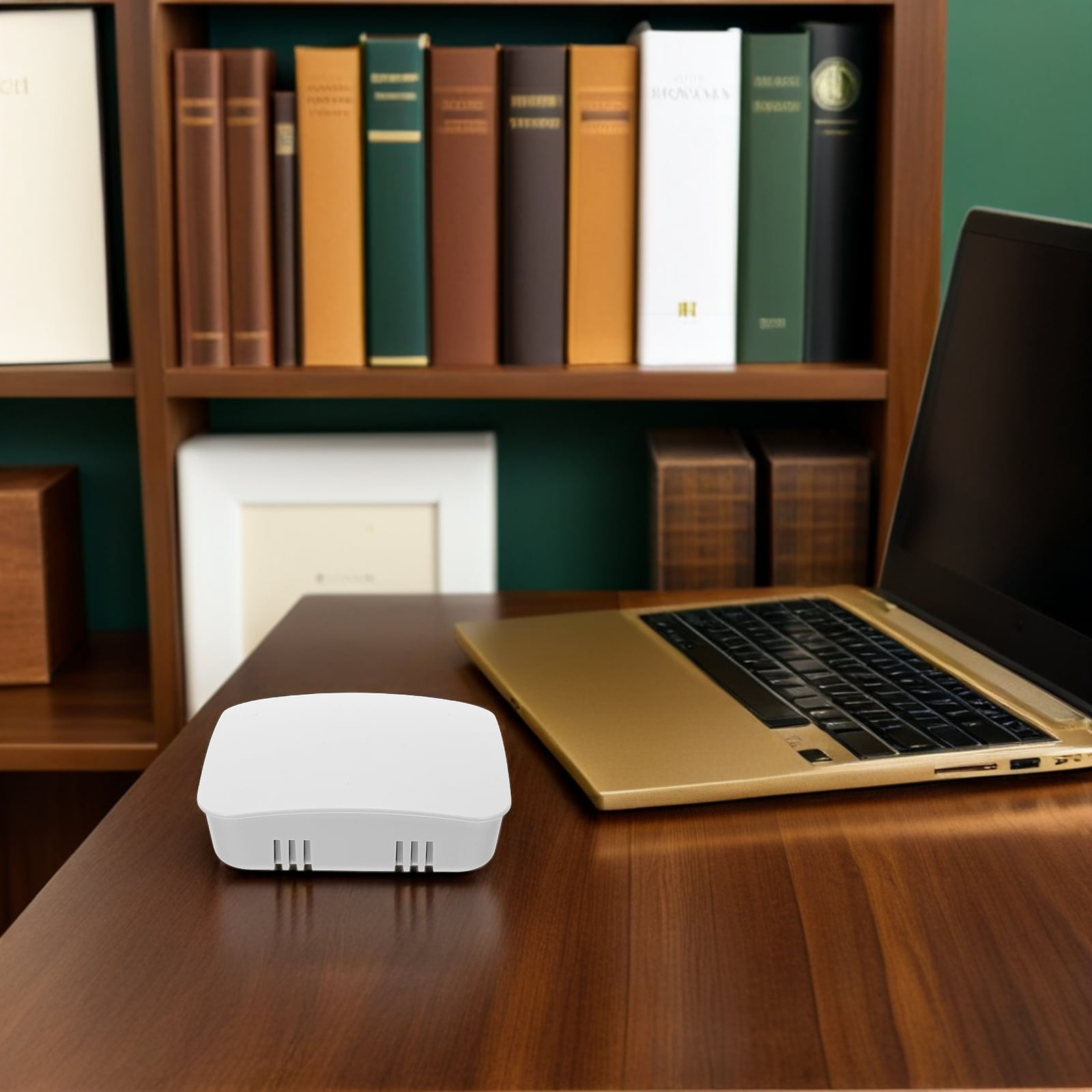 Luxshiny White Router Storage Box with Multi Room Coverage for Network ...