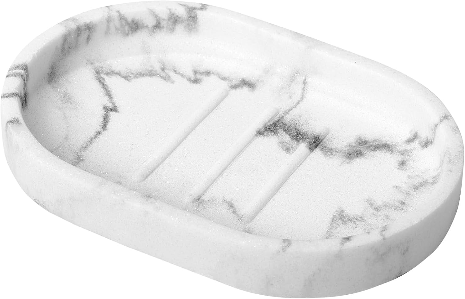 Luxspire Soap Dish, Bar Soap Holder, Soap Tray with Raised Design, Oval ...