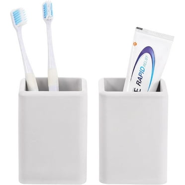 RKZDSR Wall-mounted Toothbrush Holder with Mouthwash Cup and Automatic ...