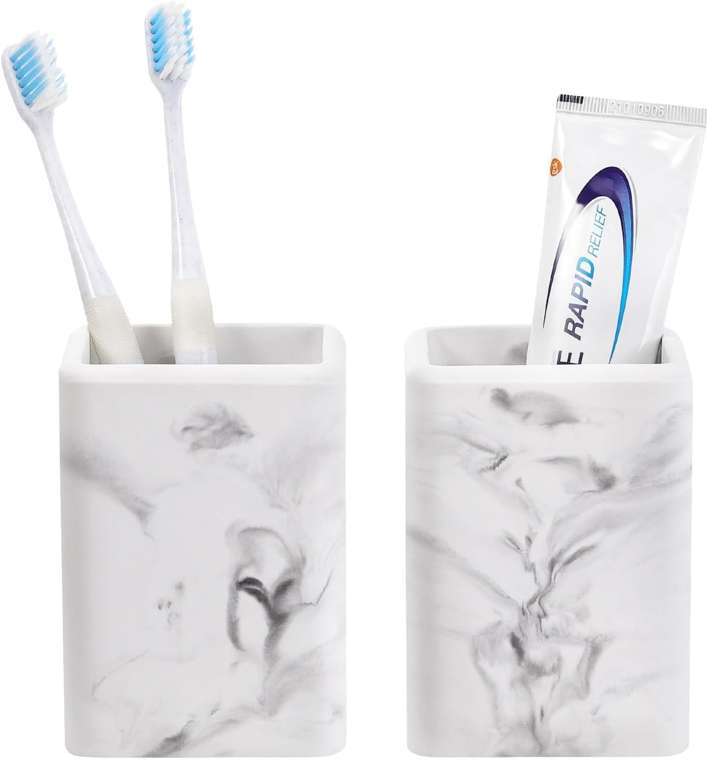 Luxspire Toothbrush Holders 【2 Pack】, Fast Drying Toothbrush Holders ...
