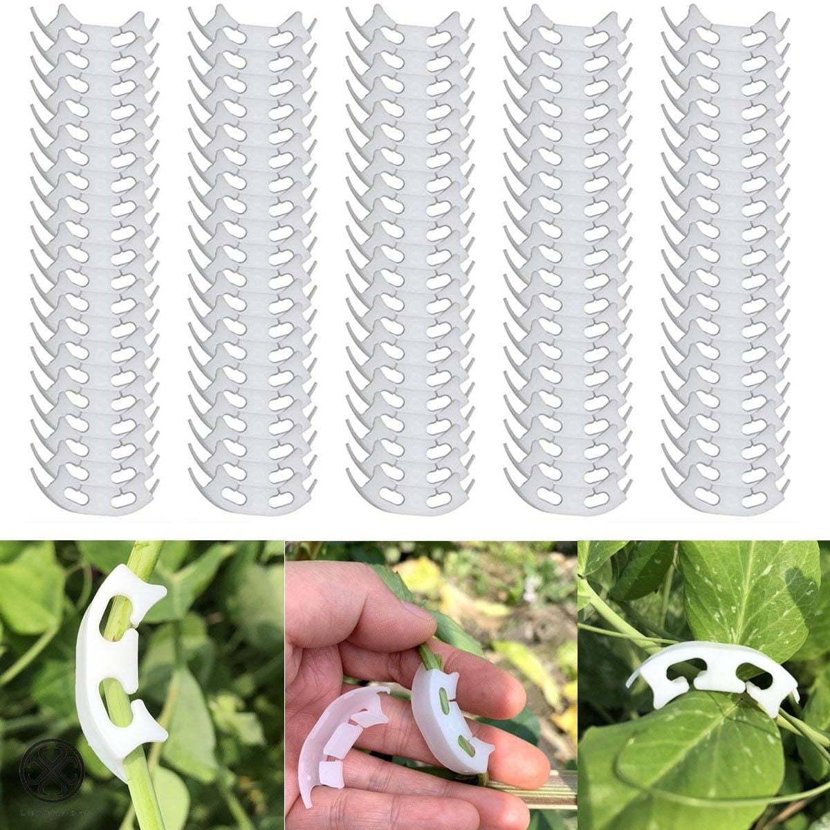 Luxtrada 100/200PCS Plant Bender Trainer Branch 90 Degree Bends 90 ...