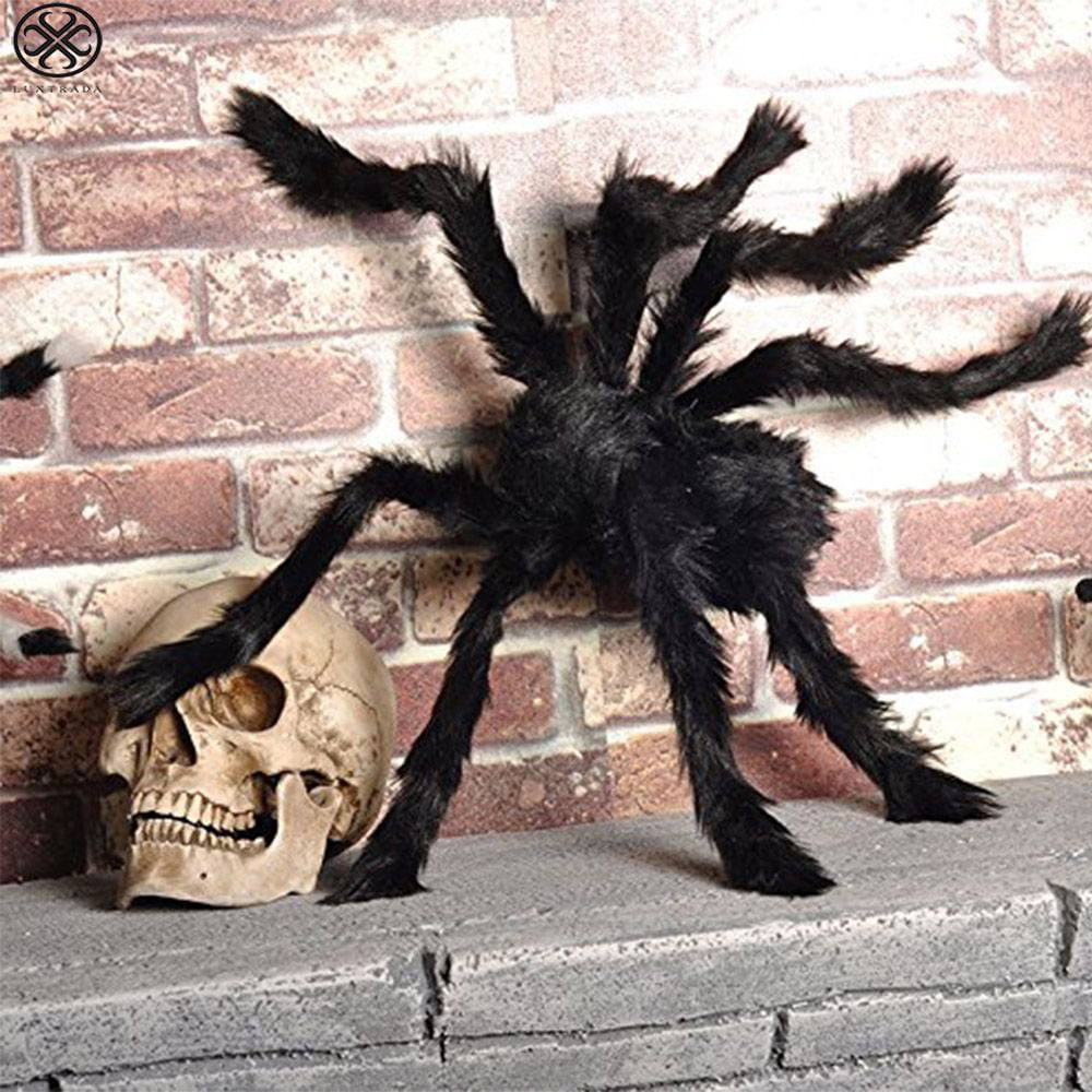 Luxtrada 1PCS 30 INCH Halloween Decorations Virtual Realistic Hairy ...