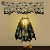 Luxtrada 3/1pcs Halloween Lamp Shade Lampshades Cover Topper Scarf ...