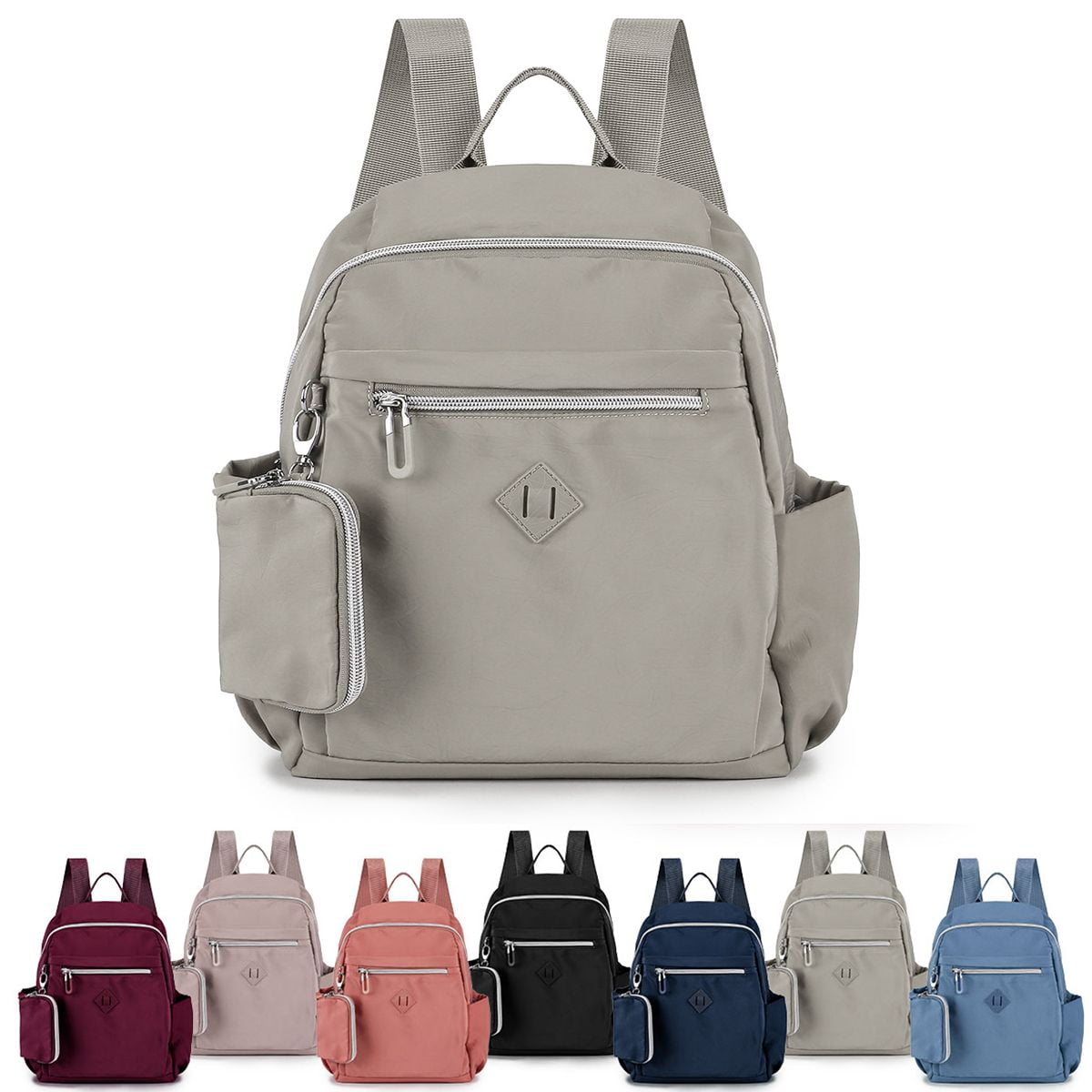 Luxtrada Backpack for Women Nylon Travel Backpack Purse Bag for With ...