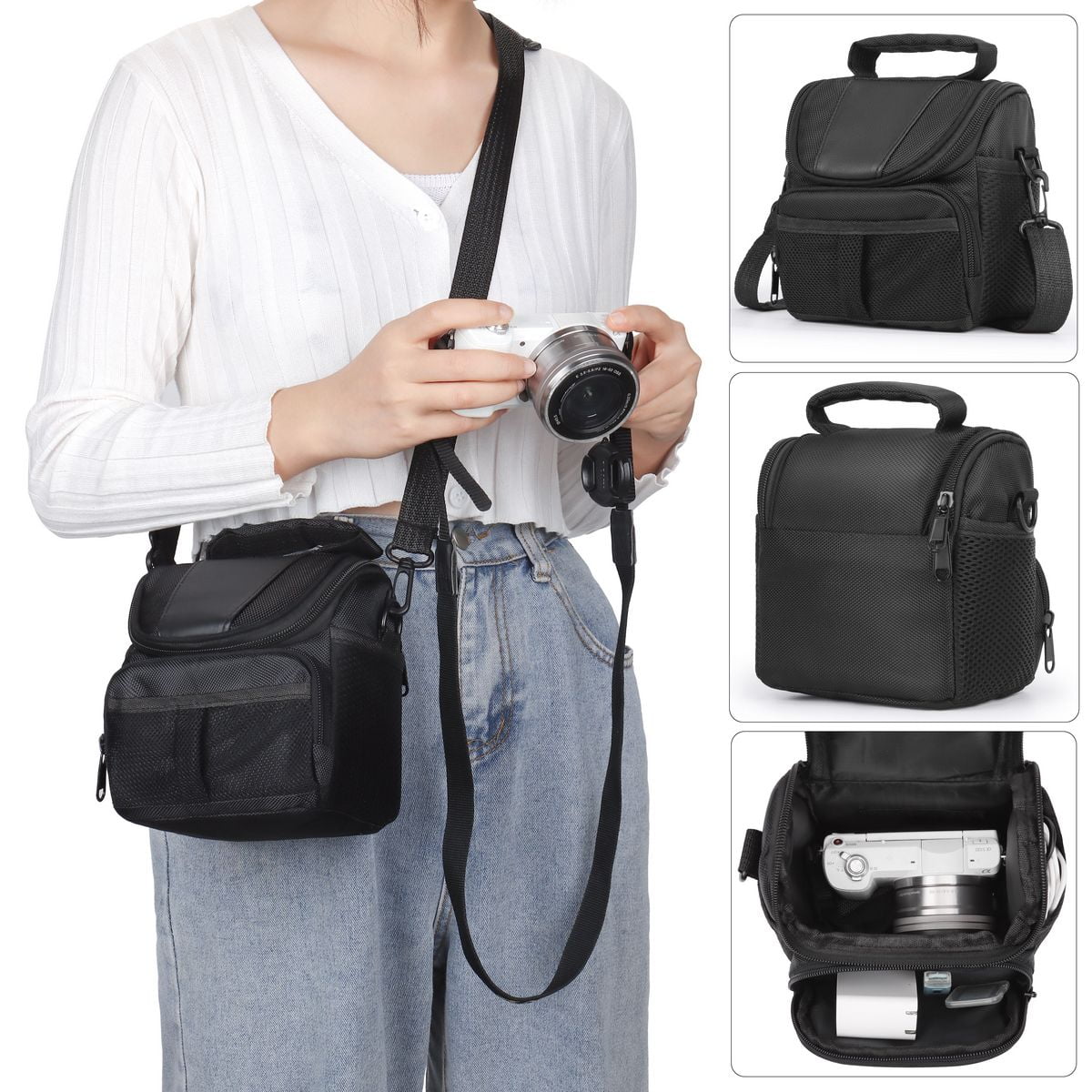 Luxtrada Compact Mirrorless Digital Camera Carrying Bag for Nikon ...