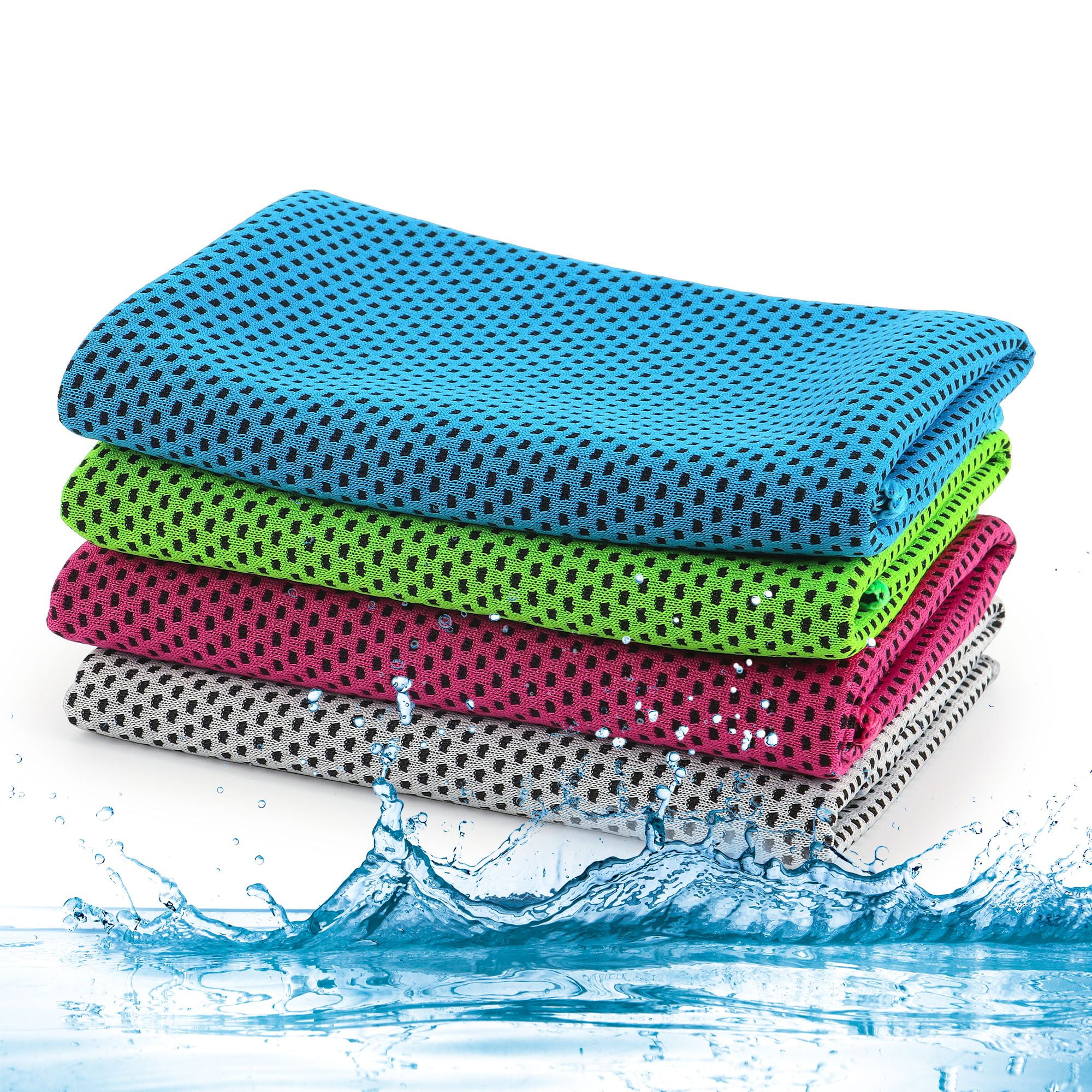 Luxtrada Cooling Towel 1 Pack Instant Relief Microfiber Cool Towels ...