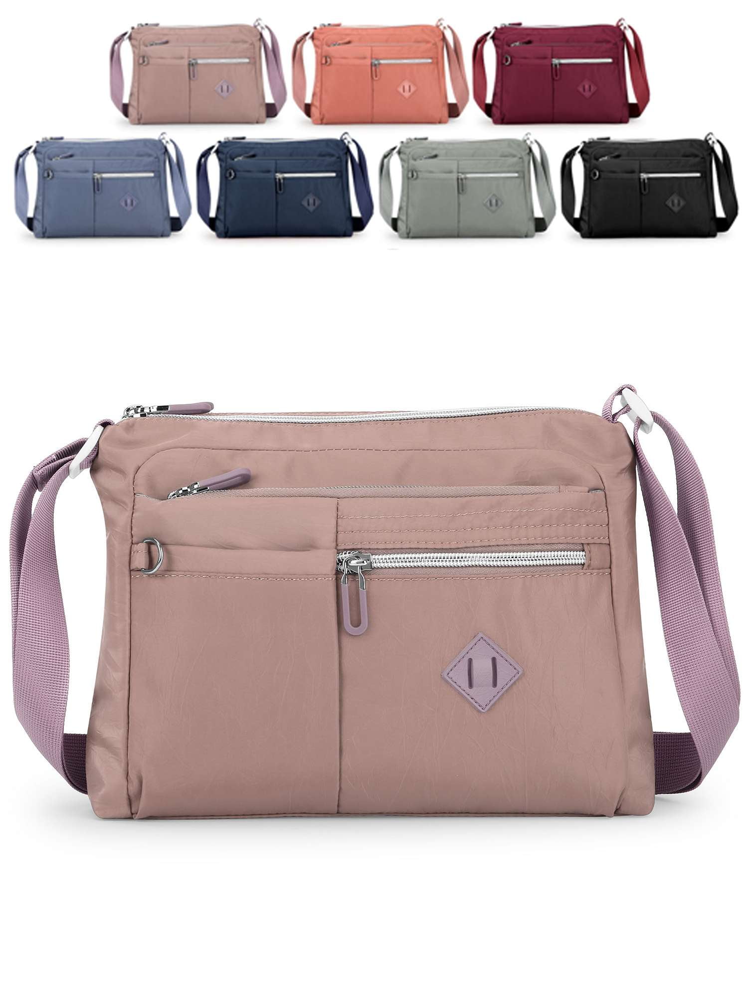 Luxtrada Crossbody Bag For Women Waterproof Lightweight Casual Shoulder ...