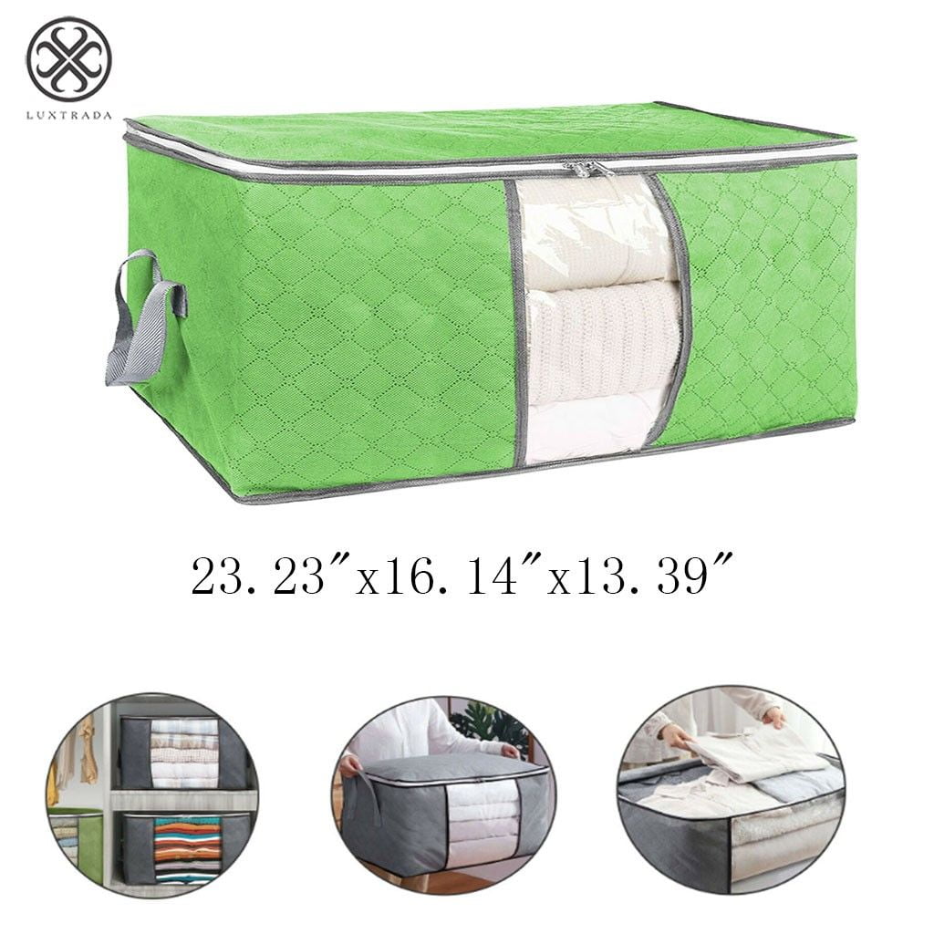 Luxtrada Foldable Storage Bag Organizers, Waterproof Anti-Mold Moisture ...