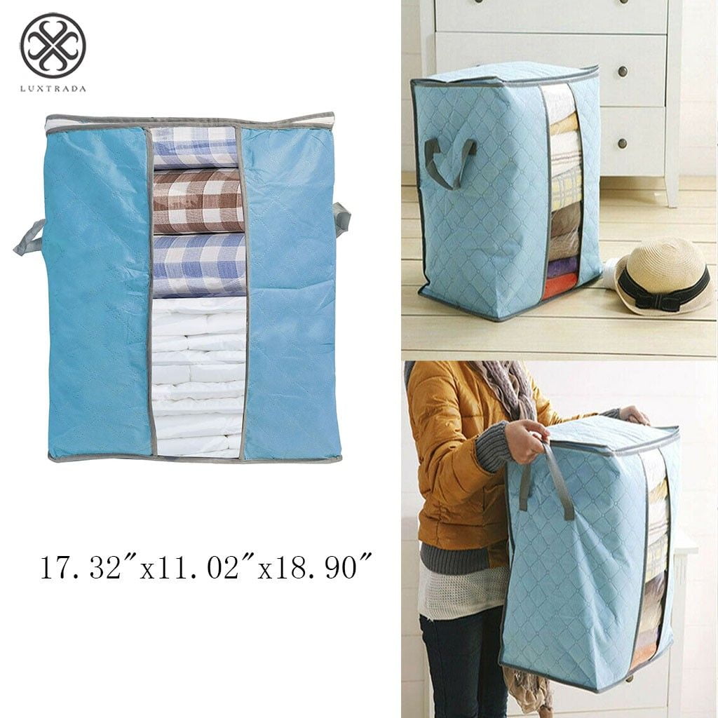 Luxtrada Foldable Storage Bag Organizers, Waterproof Anti-Mold Moisture ...