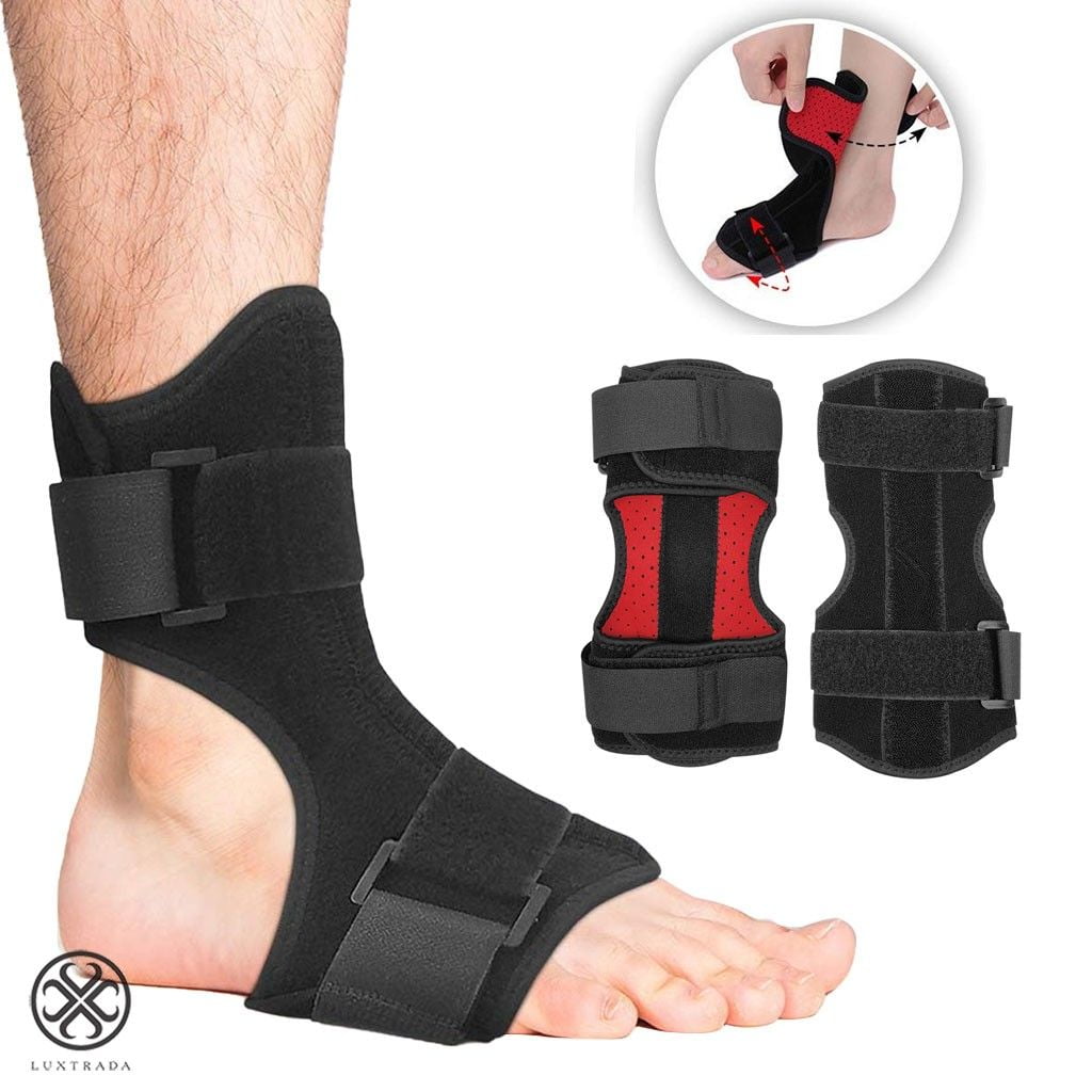 Luxtrada Night Splint Foot Brace Strap Plantar Fasciitis Drop Sprain ...