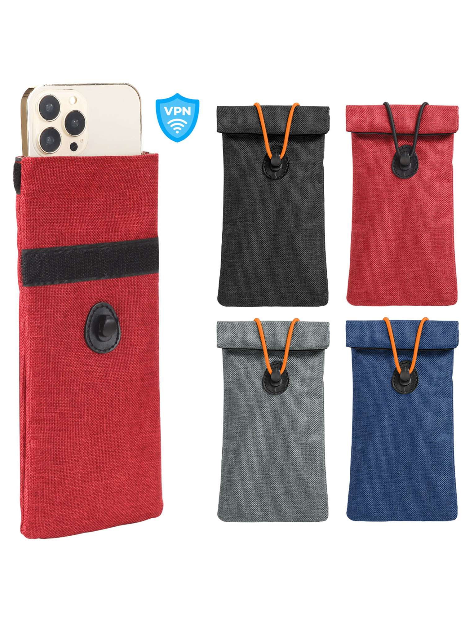 Luxtrada RFID Bag For Cell Phone Car Key RFID Signal Blocking Shielding ...